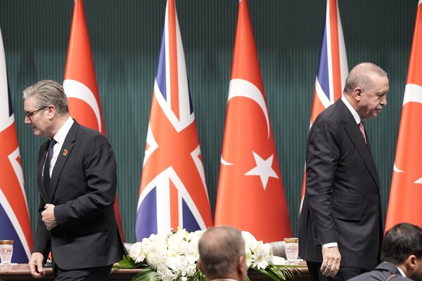 TURKEY-DEFENCE/JETS-BRITAIN-STARMER